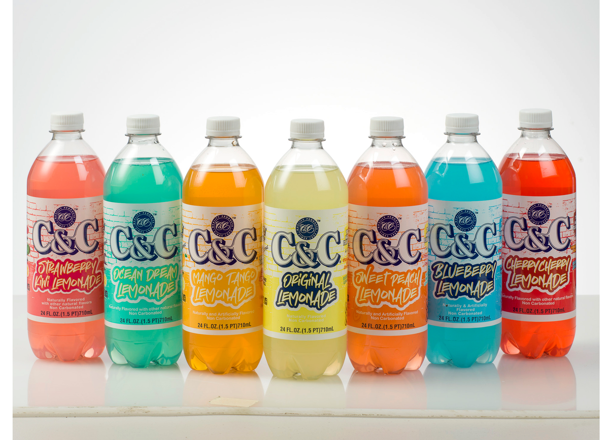 24oz Bottles in 24 Pack Case – C&C Cola & Exotic Sodas