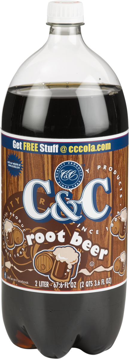 C&C Root Beer Soda - 2 Liter Bottles - 8 Pack – C&C Cola & Exotic Sodas