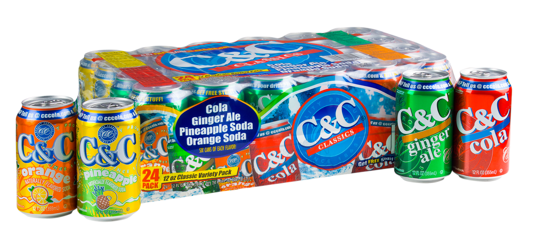 Variety Packs – C&C Cola & Exotic Sodas